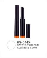 China 8.2mm Inner Cup Round Slim Lipstick Tube Container 13.5mm Diameter 99.5mm Height PP ABS Material for sale