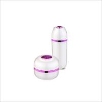 China Acrylic Cream Jar 15g 30g 50g Double Wall PMMA Cosmetic Jar for Skin Care for sale