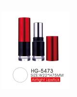 China Airtight Lipstick Tube Case 22mm x 75mm with Twist-Off Cap and 12.1mm/12.7mm Inner Cup Options for sale