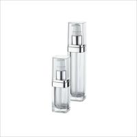 China Cream Serum Cosmetic Lotion Bottle Acrylic Face Empty Airless Pump Bottle for sale