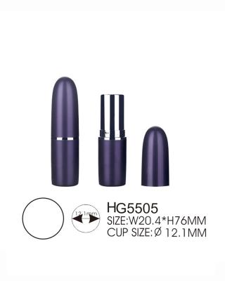 China Bullet Lipstick Tube Case 12.1mm Inner Cup Ecofriendly PP ABS Lipstick Container 20.4mm Diameter for sale