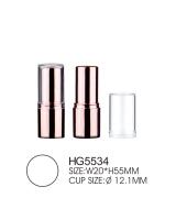 China Mini Gold Lipstick Tube Case 1-2g Empty Lipstick Containers Transparent Cap 12.1mm Inner Cup for sale