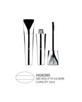 China 15ml Empty Mascara Tube with 26.5mm Diameter - Silver and Gold Custom Cosmetic Packaging for sale