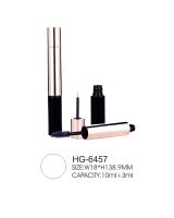 China 2-in-1 Empty Mascara and Eyeliner Bottle with 18mm Diameter and 13ml Total Capacity - Recyclable ABS/PP/PETG Materials for sale