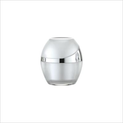China 30g 50g 80g Acrylic PP Cosmetic Cream Jars - 65.6mm to 79.2mm Diameter Ball Shape Containers for sale