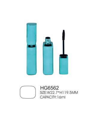 China 16ml Rectangle Empty Mascara Tube HG6562 - 22.7mm Diameter x 119.5mm Height Custom Cosmetic Packaging for sale
