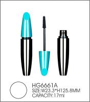 China Recycled Empty Mascara Tube 17ml ABS PETG Custom Color Cosmetic Container for sale