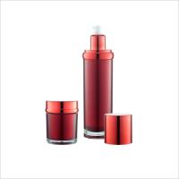 China Luxury Plastic Serum Cosmetic Cream Jar 15g 30g 50g 75g Skincare Packaging for sale