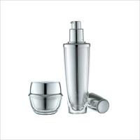 China Plastic Cosmetic Cream Jar with Liners - 15g 30g 50g Capacity Double Wall Design PMMA PP ABS Materials for sale