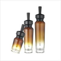 China 15ml 30ml 50ml Amber Glass Dropper Bottles with Leak-Proof Caps for Essential Oils and Cosmetics for sale