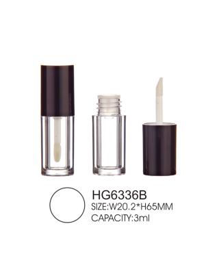 China 3ml Lip Gloss Bottle with 20.2mm Diameter and 65mm Height - Thick Wall Cosmetic Packaging Container for sale