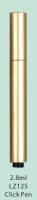 China 2.8ml Vacuum Liquid Cosmetic Pen Packaging with Applicators - PP & Aluminum Construction for sale