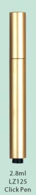 China 2.8ml Vacuum Liquid Cosmetic Pen Packaging with Applicators - PP & Aluminum Construction for sale