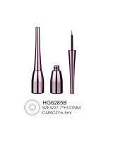 China 6.5ml Empty Eyeliner Bottle with Brush - 27.7mm Width x 107mm Height Custom Cosmetic Container for sale