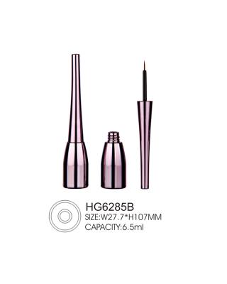 China 6.5ml Empty Eyeliner Bottle with Brush - 27.7mm Width x 107mm Height Custom Cosmetic Container for sale