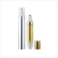 China PP Plastic Roll On Bottle 10ml 15ml Refillable Rollerball Perfume Container with Custom Colors for sale