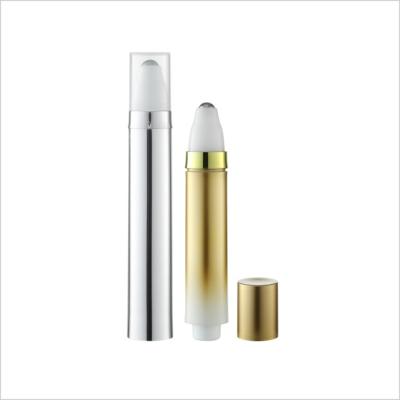 China PP Plastic Roll On Bottle 10ml 15ml Refillable Rollerball Perfume Container with Custom Colors for sale