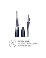 China Luxury 4ml Empty Eyeliner Bottle with Gradient Painting Color and Adjustable Cap - 20.2mm Width x 123mm Height for sale