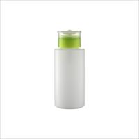 China 160ml Plastic Nail Polish Remover Bottle with Pump Dispenser - 56mm Diameter Custom Colors Available for sale