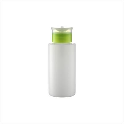 China 160ml Plastic Nail Polish Remover Bottle with Pump Dispenser - 56mm Diameter Custom Colors Available for sale