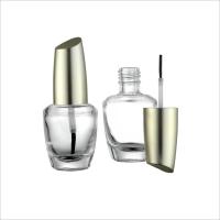 China 17ml Transparent Nail Polish Remover Bottle with Brush Cap - NP306 Glass & PP Cosmetic Container for sale