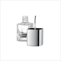 China 12ml Black Glass Nail Polish Remover Bottle with Brush Cap - Custom Printing Available for UV Gel and Nail Care Products for sale
