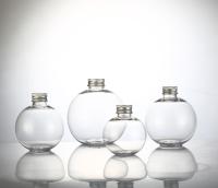 China Ball Shaped PET Hotel Shampoo Bottles 150ml-500ml Capacity with Custom Logo Printing Options for sale