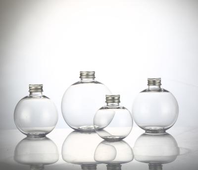 China Ball Shaped PET Hotel Shampoo Bottles 150ml-500ml Capacity with Custom Logo Printing Options for sale