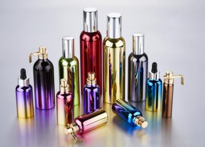 China UV Coating Aluminum Bottle & Jar Perfume Atomizer 50ml-1000ml Personal Skin Care Packaging with Custom Options for sale