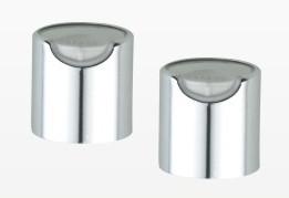 China 24/410 Disc Top Cap with Custom Logo Printing - PP Plastic & Aluminum Shell for Lotion & Toner Packaging for sale