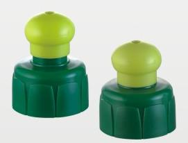 China 28/410 Push Pull Water Bottle Caps - Custom Plastic Caps for Cleanser Essence & Body Care Products for sale