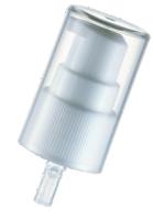 China 18/410 20/410 24/410 Cosmetic Lotion Pump with 0.25ml Dosage PP Treatment Pump and Clear Cap for sale