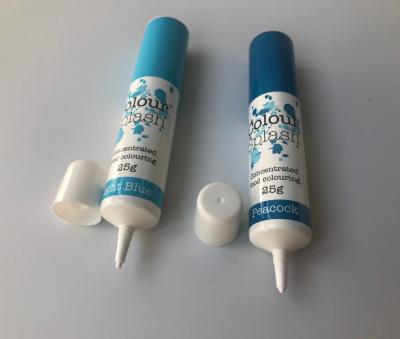 China Frosted Plastic Laminated Tube with Long Nozzle & Screw Cap - 10,000 MOQ & 35-Day Lead Time for sale