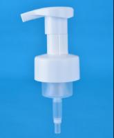 China 43-410 Clip Lock Outside Spring Foaming Hand Soap Pump 0.8cc Output with 43-410 Neck Size for sale