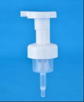 China 43-400 Soap Foam Dispenser Pump 0.8cc Output with Clip Lock and External Spring Design for sale