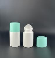 China 90ml PP Plastic Roll On Bottles with Plastic Ball Roller - Custom Colors and Logo Printing for Deodorant and Skincare for sale