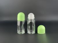 China 50ml PP Plastic Glass Roll On Deodorant Bottles with Custom Colors and Logo Printing - SP1111 Model for sale