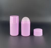 China 50ml PP Plastic Roll-On Bottles with Custom Colors and Logo Printing for Deodorant and Skincare Products for sale