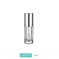 China 10000pcs Empty Lip Gloss Bottle 1-12ml PETG Screw Cap Cosmetic Packaging for sale