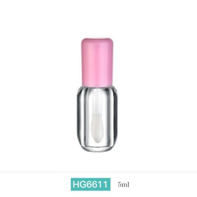 China Square Empty Lip Gloss Bottle 2-12ml PETG Leakproof Screw Cap for sale