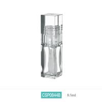 China Empty Lip Gloss Bottle 2-12ml Transparent PETG Leakproof Cosmetic Packaging for sale
