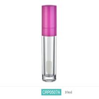 China Custom Transparent Plastic Lip Gloss Tube - 1-15ml Capacity with Screw Cap and ISO SGS Certification for sale