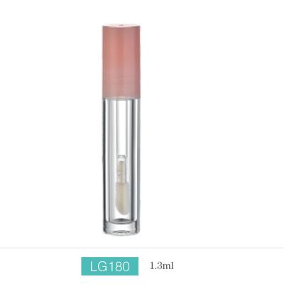 China SGS Certified Empty Lip Gloss Bottle 1-15ml with Foot Applicator Custom Design for sale