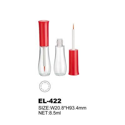 China Special Empty Eyeliner Container For Lip Gloss Cylinder Shape for sale