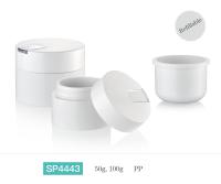 China Customizable PP Cosmetic Cream Jar 30ml 50ml for Face Eye Skin Care Packaging for sale