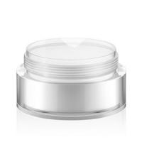 China Round Cosmetic Cream Jar Custom Color PP Inner Bottle 50ml 100ml for Skin Care Face Cream for sale