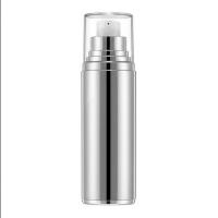China Customized White Cosmetic Airless Bottle with Crimp Sealing and ISO9001 Certification for sale