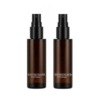 China Cosmetic Airless Bottle 15ml to 200ml with UV Coating Labeling and Flip Top Cap for sale