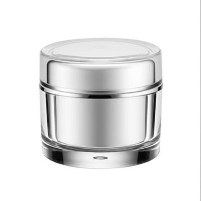 China Custom Round Cosmetic Cream Jar 30ml PP Inner Bottle for Skincare Creams and Beauty Products for sale