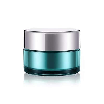 China PP Inner Bottle Cosmetic Cream Jar 50ml Custom Color Printing for Skincare Packaging for sale